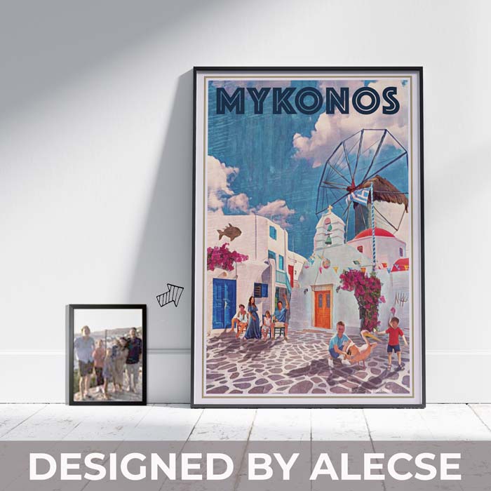 Family Portrait Poster - Stylish Vintage Family Portrait Art – My Retro ...