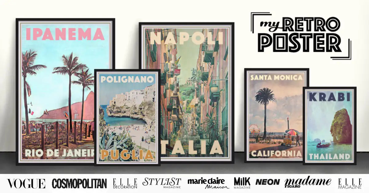My Retro Poster : affiches rétro et originales depuis 2018
