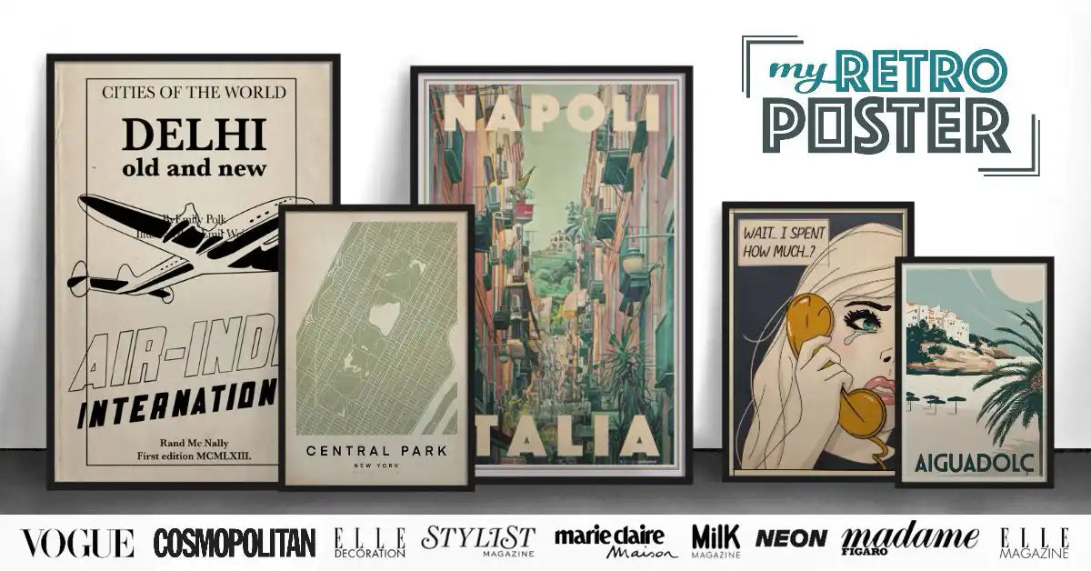 Impressões de Arte Personalizadas e Customizadas | MyRetroposter – My ...