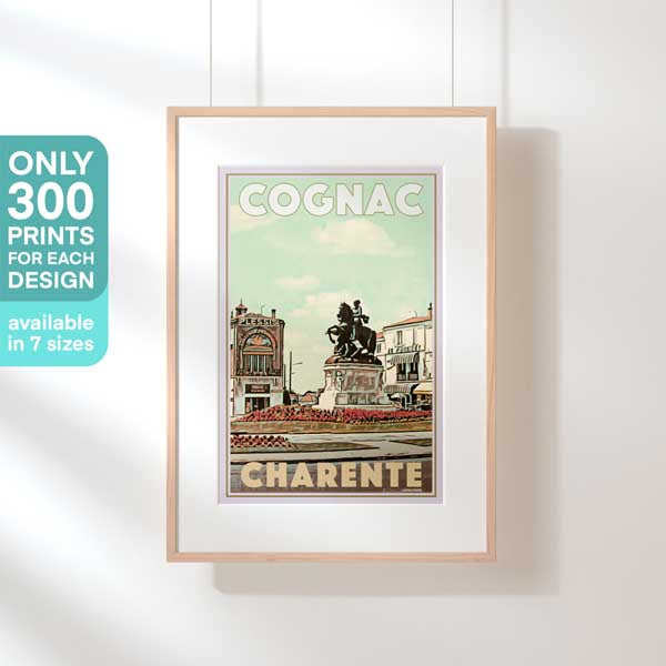 Cognac Poster François the First | Charente Gallery Wall Print – My ...