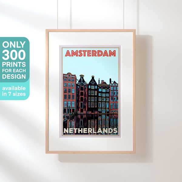 Amsterdam poster n°3 | Netherlands Gallery Wall Print – MyRetroposter