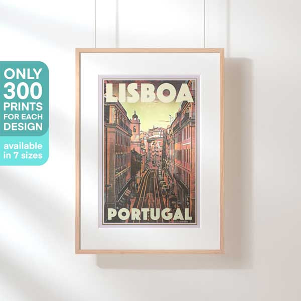 Lisbon Poster Lisboa Street | Portugal Vintage Travel Poster – My Retro ...