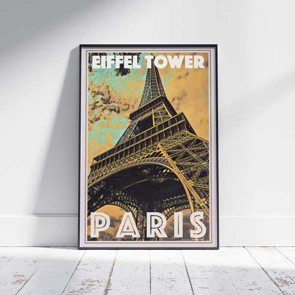Paris Poster Eiffel Tower | Paris Gallery Wall Print of France – My ...